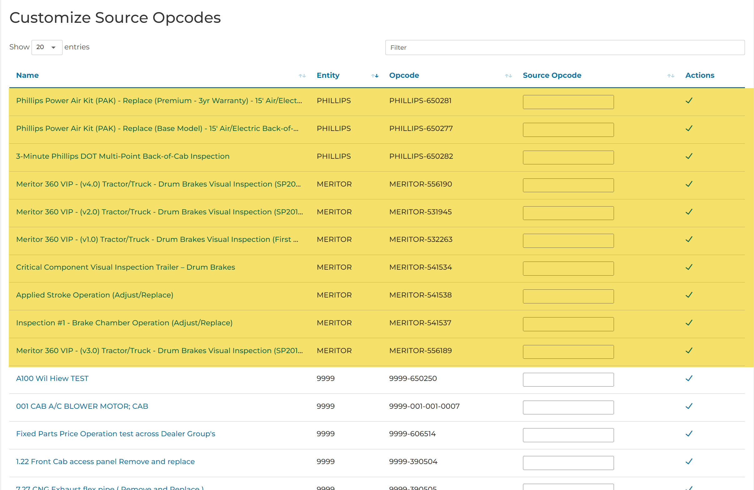 Source Opcode Mapping for OEM and Service Network Operations – PACCAR ...