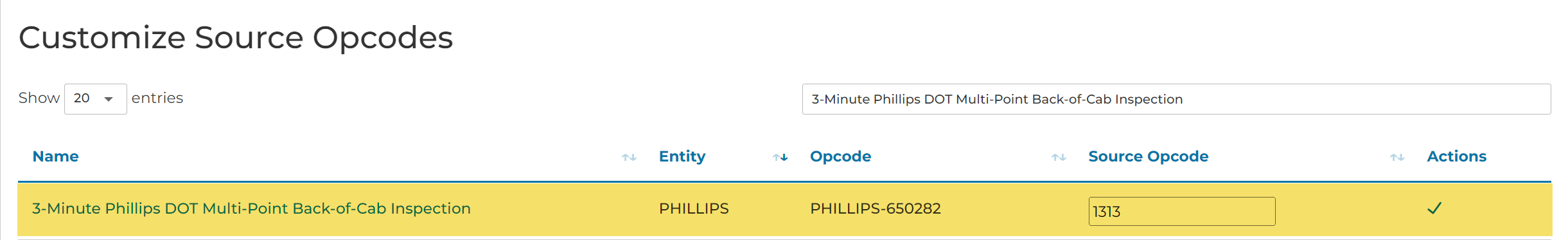 Source Opcode Mapping for OEM and Service Network Operations – PACCAR ...