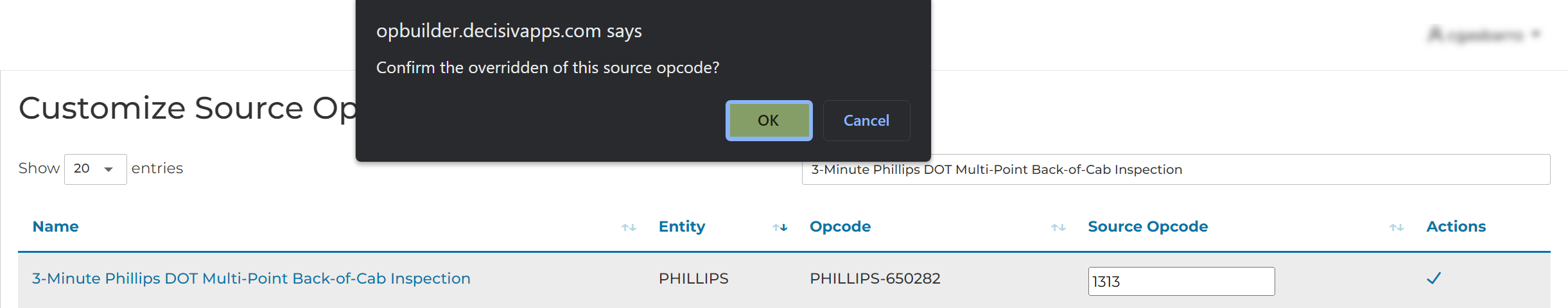 Source Opcode Mapping for OEM and Service Network Operations – PACCAR ...