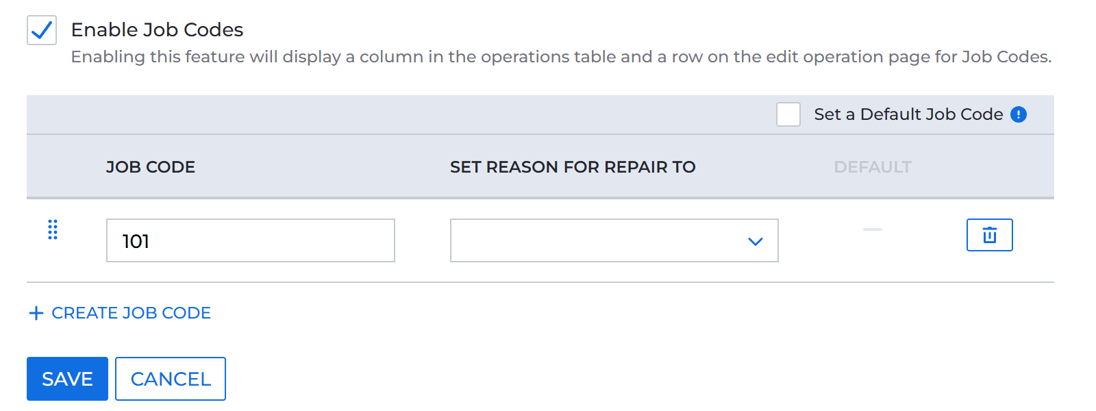 Job Codes – PACCAR Solutions
