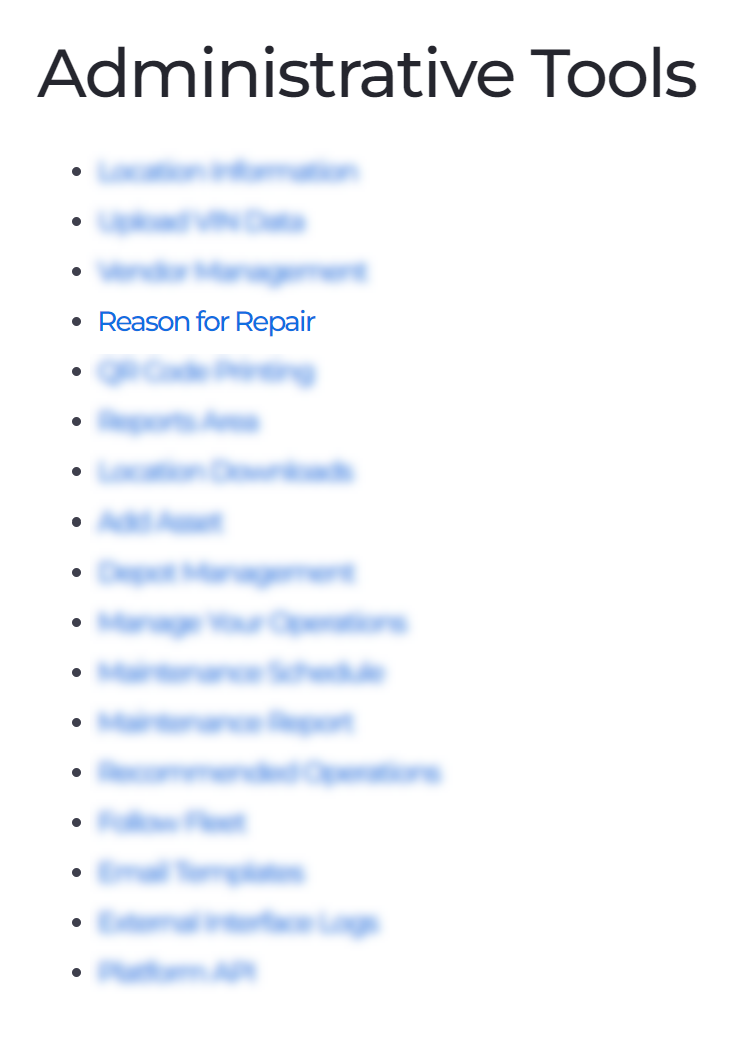 VMRS Code Key 14 Reason for Repair – PACCAR Solutions