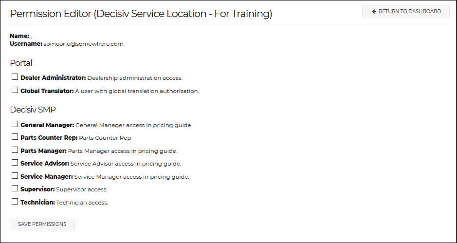 Manage Users and Permissions – PACCAR Solutions