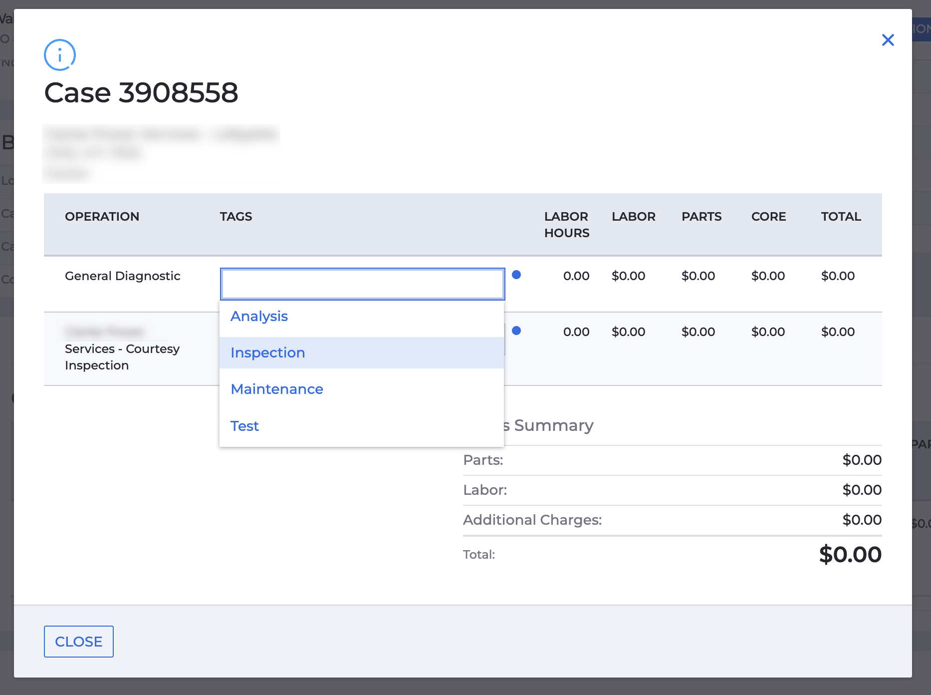 Using Auditable Tags with Subcase Line Items – PACCAR Solutions