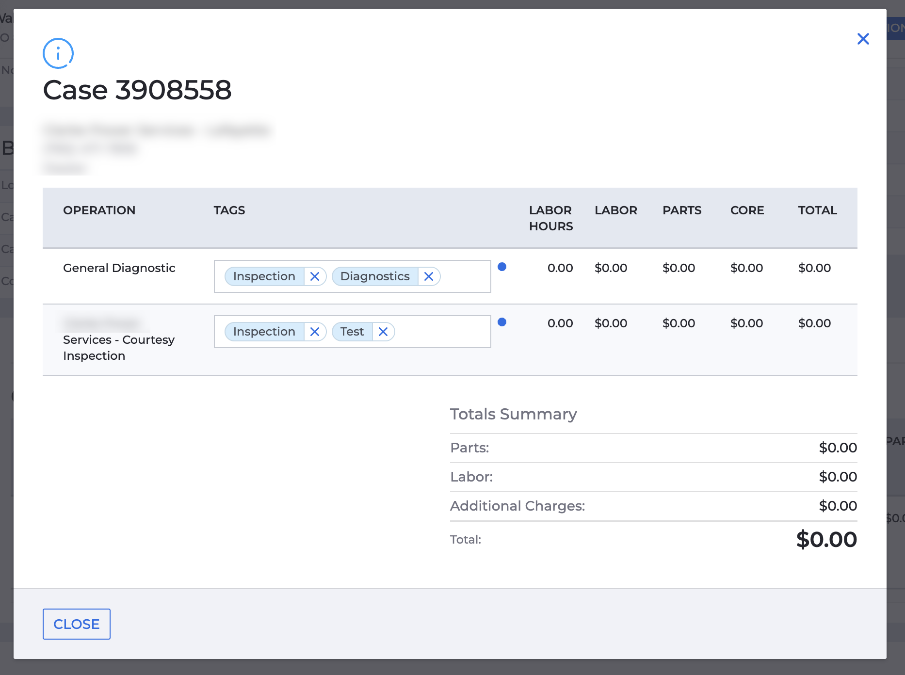 Using Auditable Tags with Subcase Line Items – PACCAR Solutions