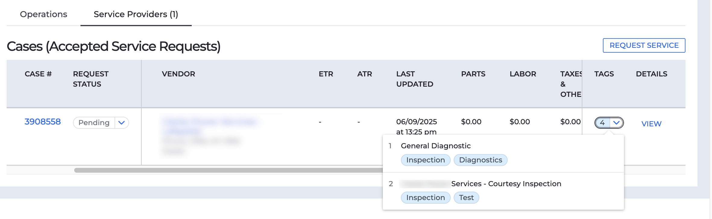 Using Auditable Tags with Subcase Line Items – PACCAR Solutions