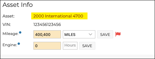 Enter Asset Information for a Case – PACCAR Solutions