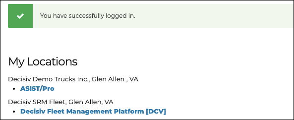 Accessing the Platform for the First Time – PACCAR Solutions