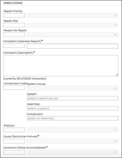 View Case Information (VMRS) – PACCAR Solutions